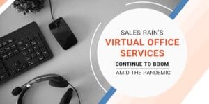 Sales Rain Virtual Office Services Boom Amid Pandemic
